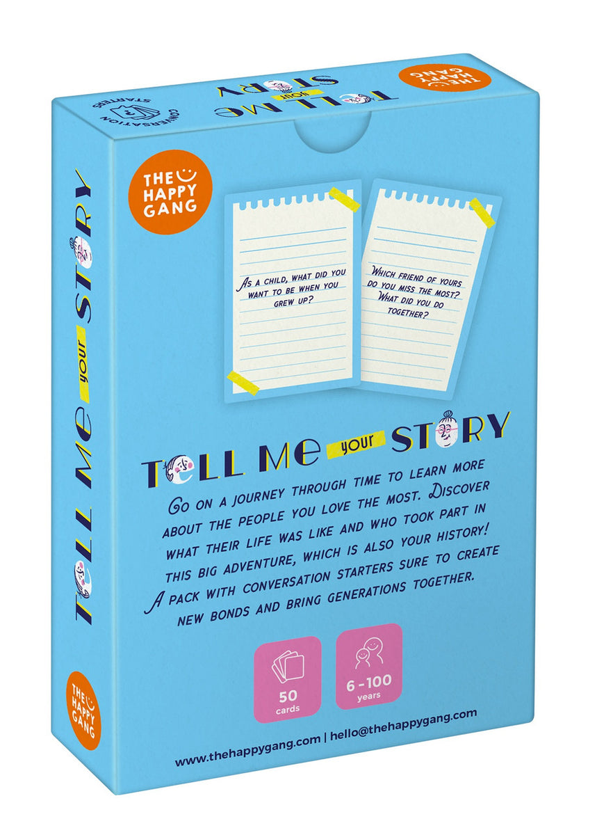 Conversation Starters | Tell Me Your Story! – Rosalyn + Rae