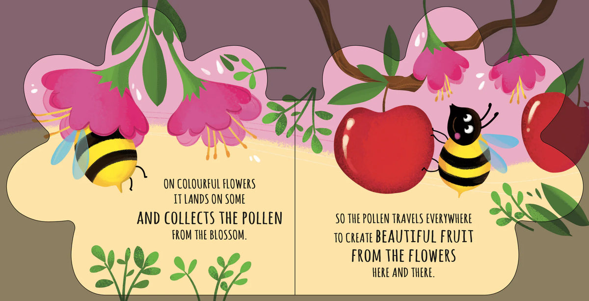 Bee My Friend | Shaped Board Book – Rosalyn + Rae