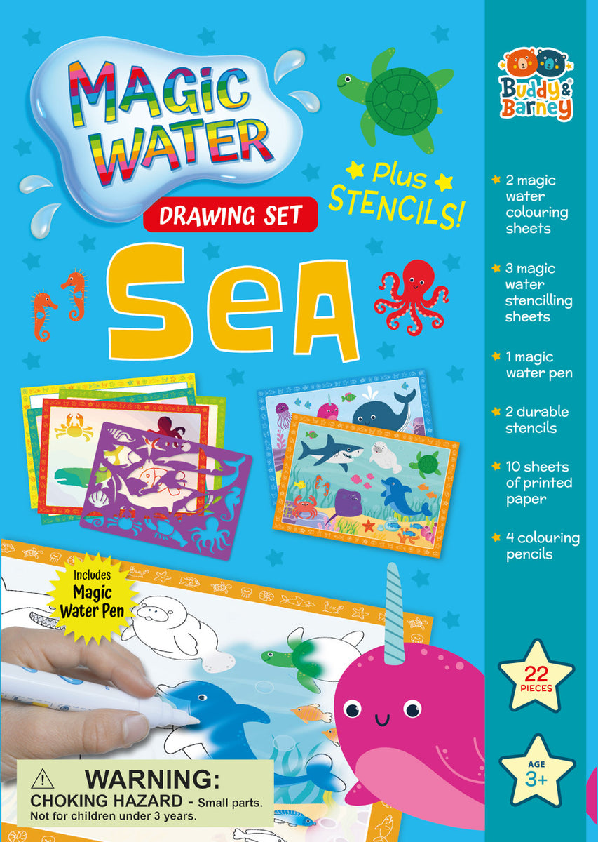 Water Magic Drawing Set | Sea – Rosalyn + Rae