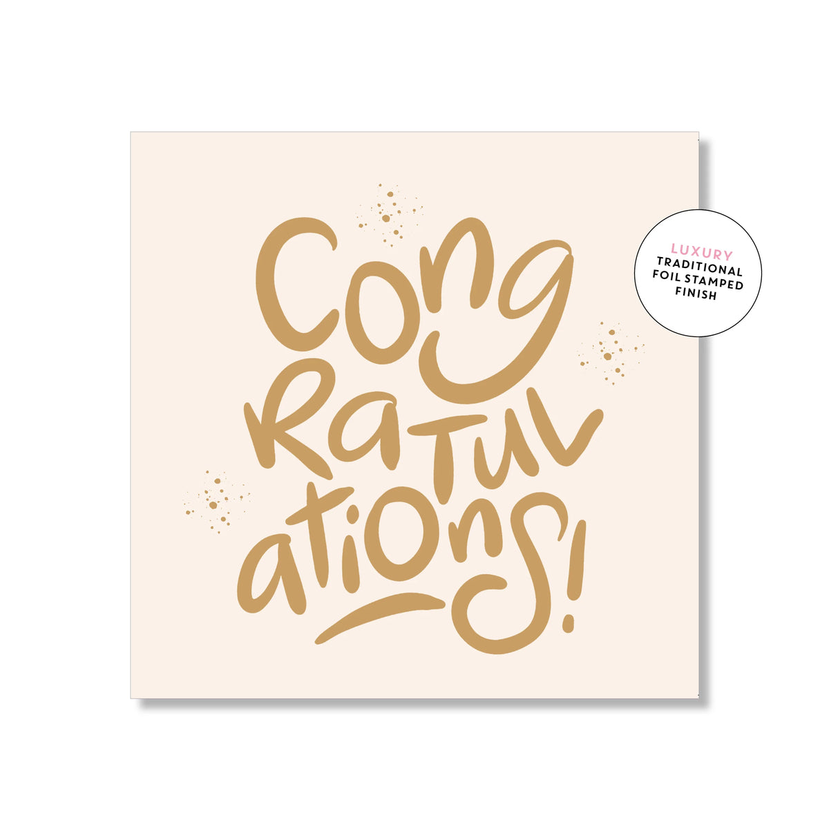 Congratulations! | Mini Card – Rosalyn + Rae