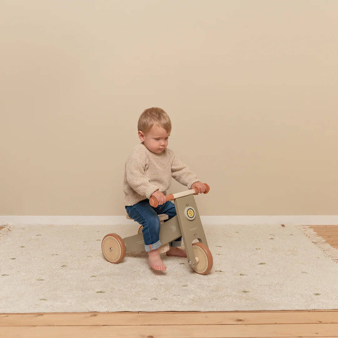 Little Dutch Wooden Tricycle - Olive – Rosalyn + Rae