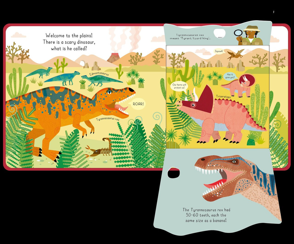 Peek Inside | Dinosaur – Rosalyn + Rae