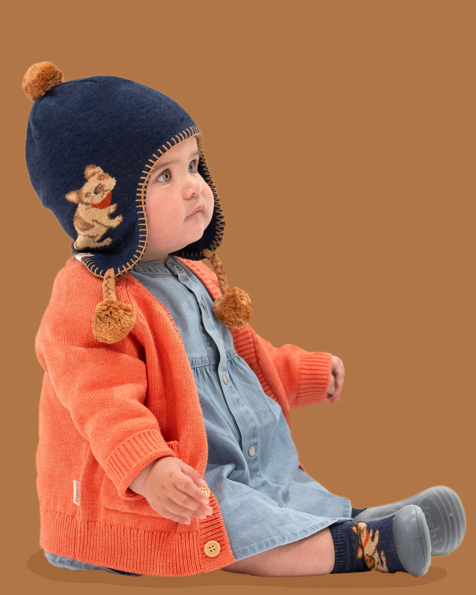 Organic Earmuff Storytime Frenchie – Rosalyn + Rae