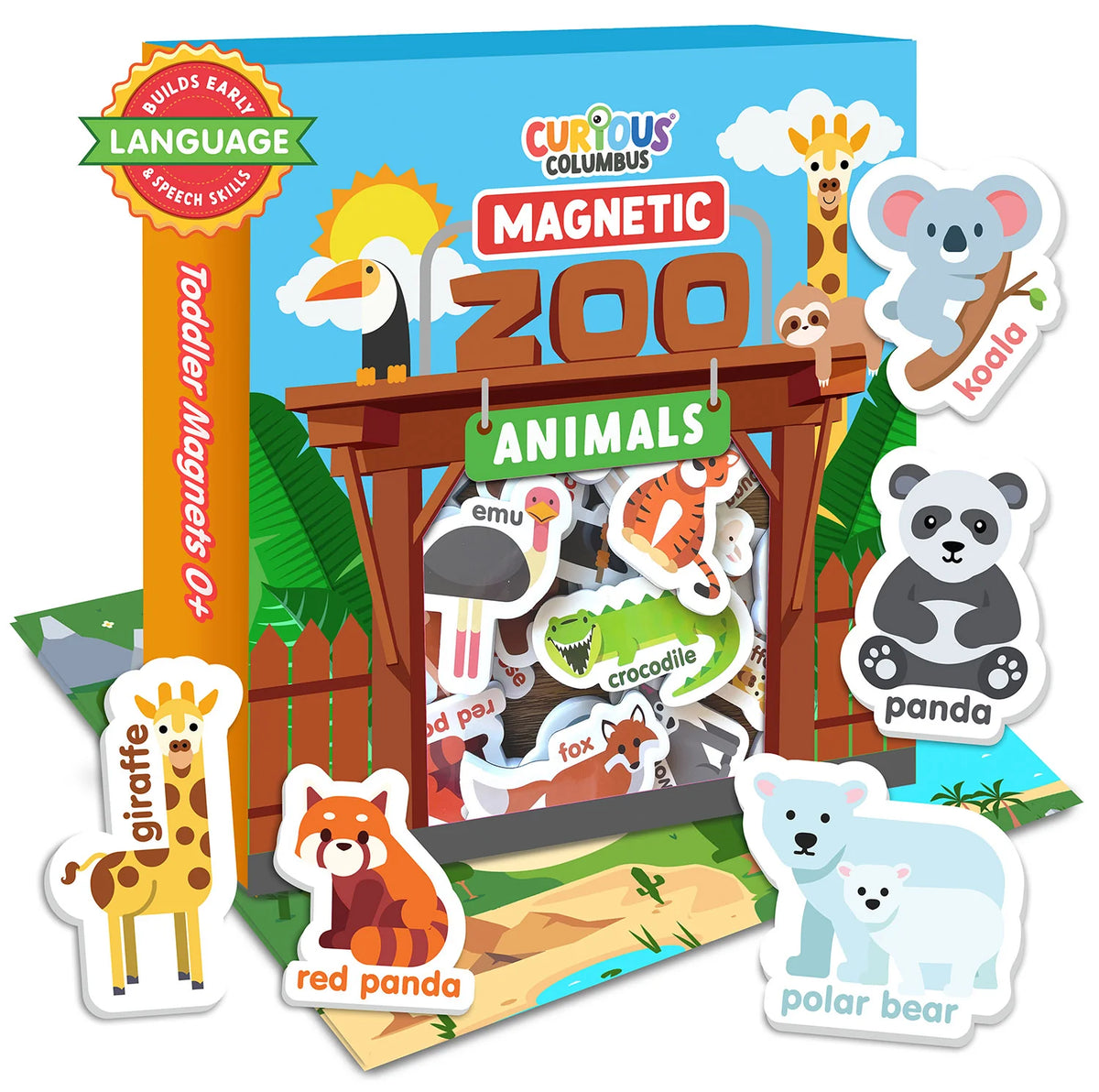 Magnetic Zoo Animals – Rosalyn + Rae