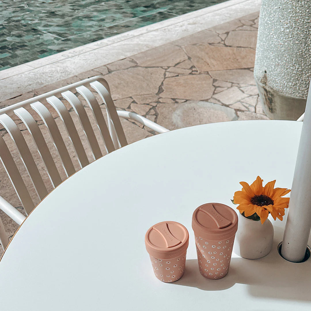 Daisy Stainless Steel Coffee Cup – Rosalyn + Rae