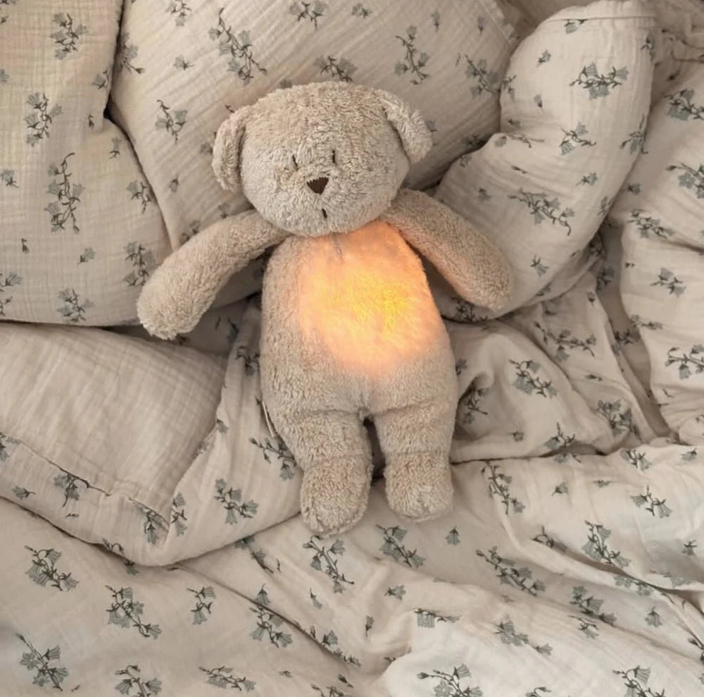 Moonie Organic Humming Bear | Sand – Rosalyn + Rae