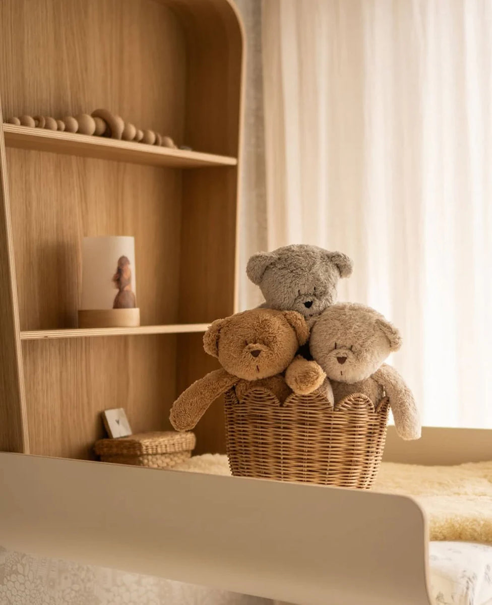 Moonie Organic Humming Bear | Cappuccino – Rosalyn + Rae