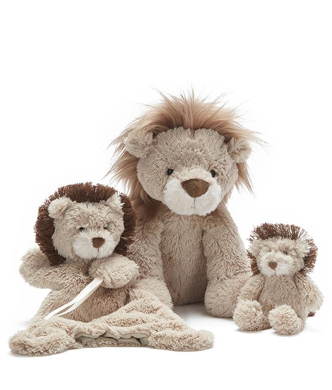 Mini Lewis the Lion Rattle – Rosalyn + Rae
