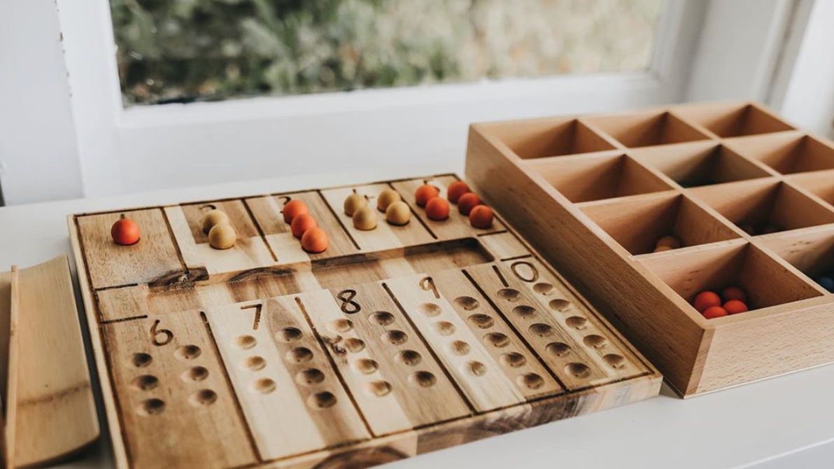 Natural Counting Board – Rosalyn + Rae